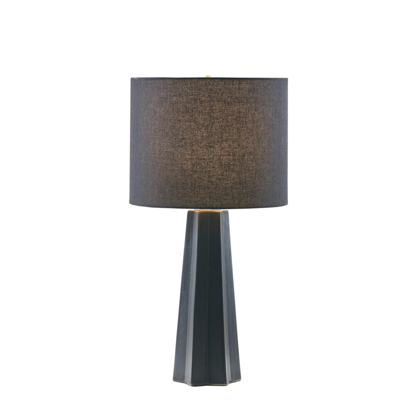 INK+IVY Athena Modern Matte Black Table Lamp & Reviews | Wayfair